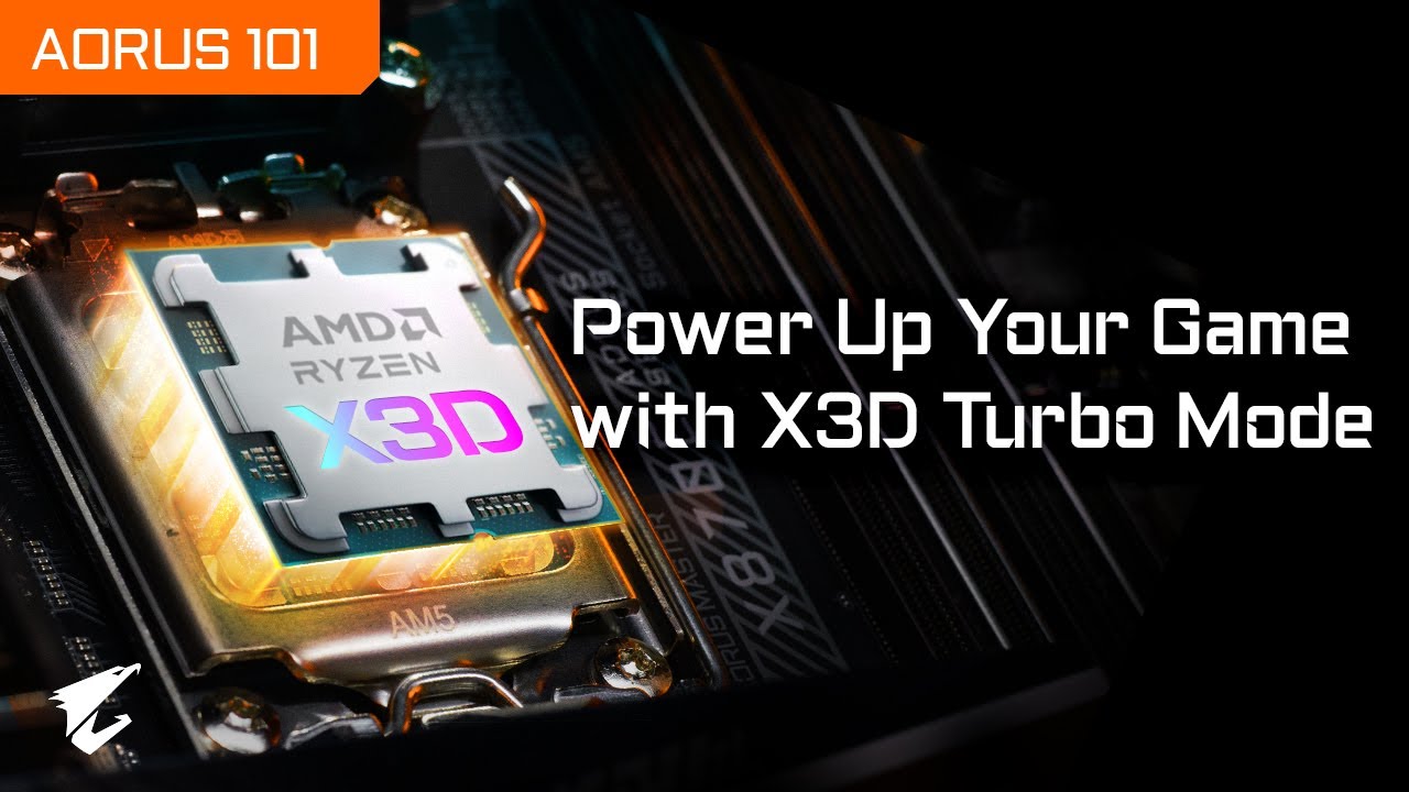 How to boost your X3D on GIGABYTE Motherboard | AORUS 101 - YouTube