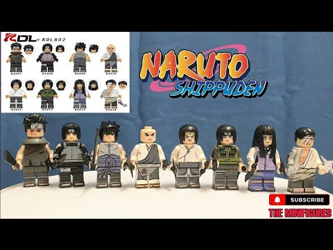 Lego Naruto Lego Brick Set by KDL802 Block Figure. The Minifigures ...