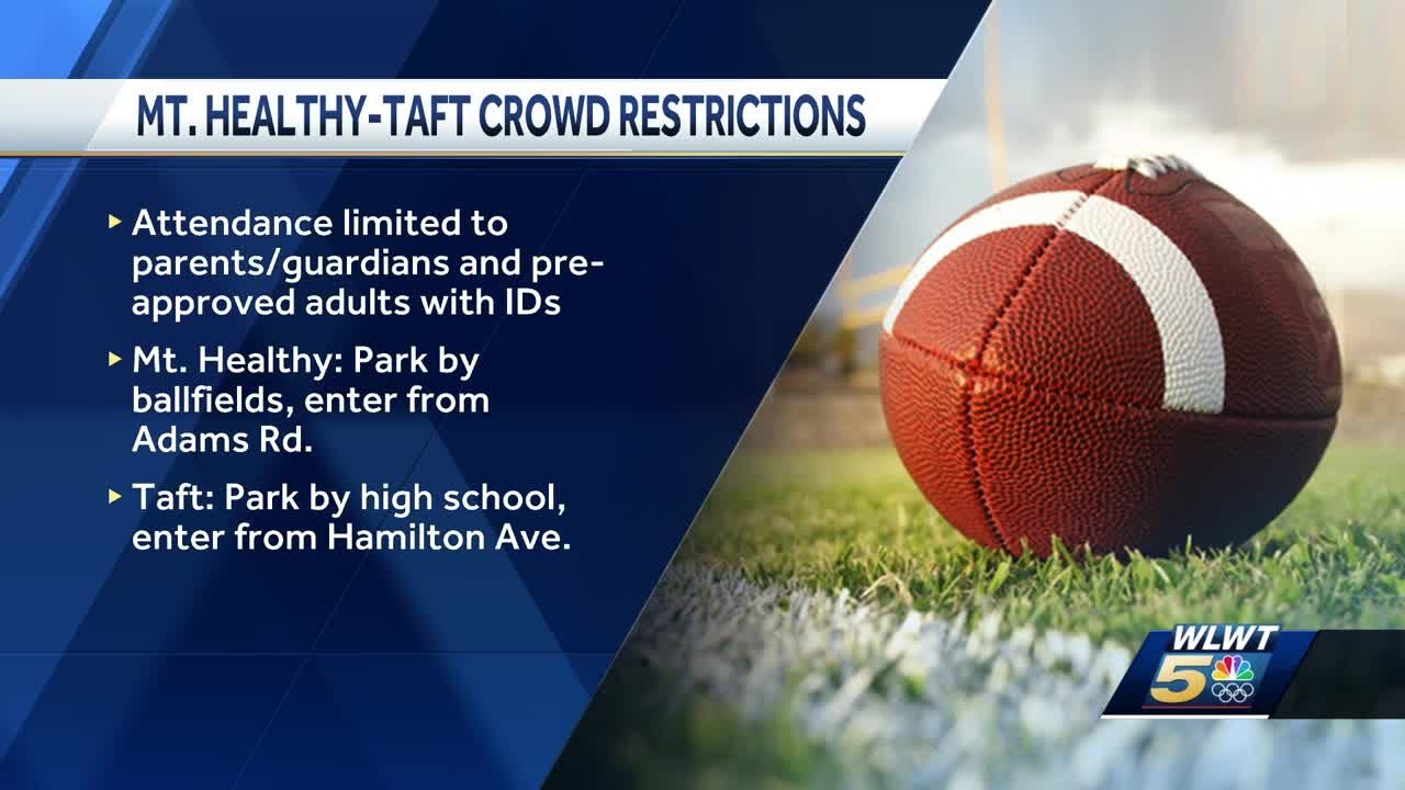 Attendance being limited at Mount Healthy vs. Taft football game after ...