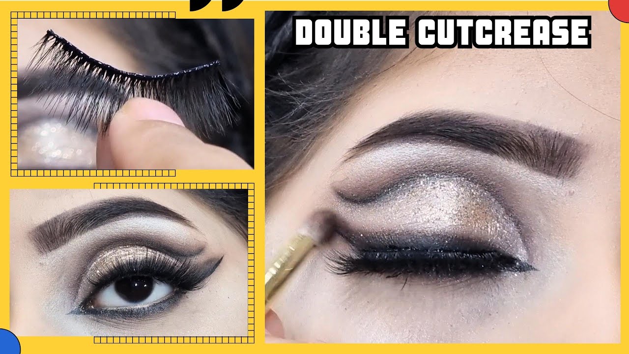 Why this Double Cut Crease Technique is the QUICKEST ever! - YouTube