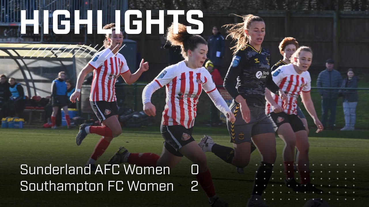 Lasses Exit FA Cup | SAFC Women 0 - 2 Southampton FC Women | Adobe ...