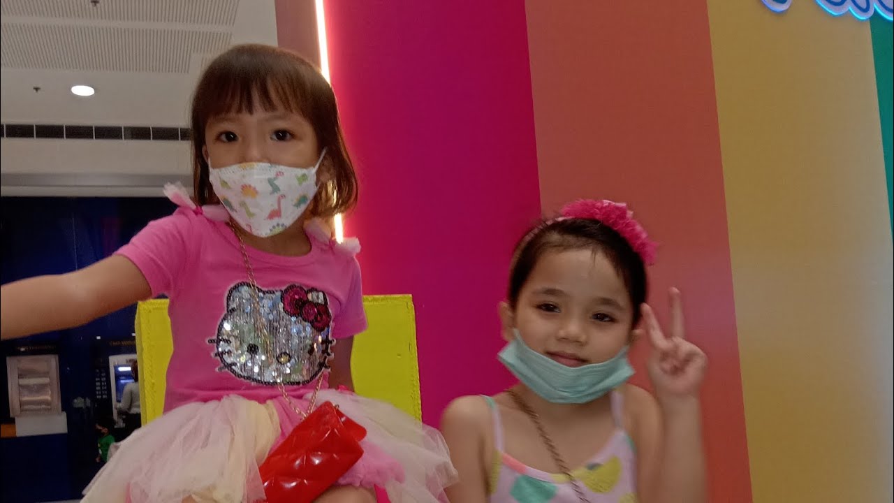 Danie girl at ate alliyah have fun baby ko ️ - YouTube