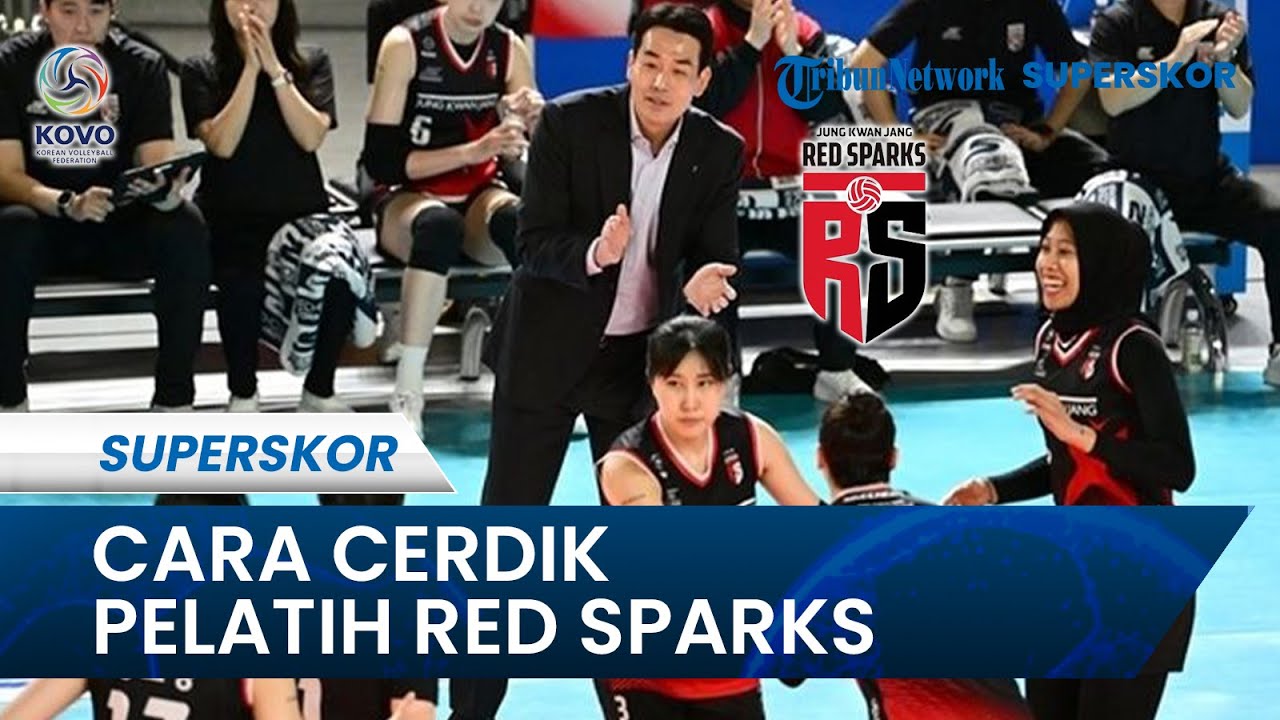 CARA CERDIK PELATIH RED SPARKS Berani Tukar Park Hye-min: Megawati Cs ...