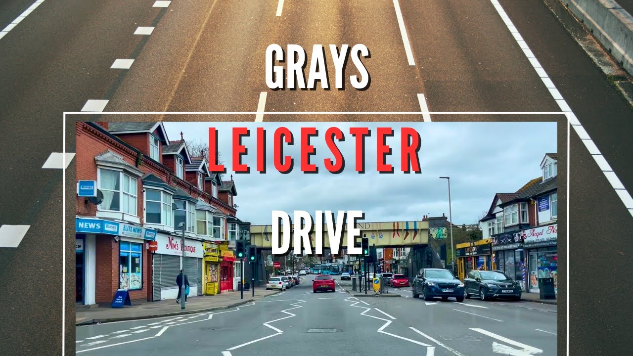 Grays - Leicester England Drive | A128-A127-M25-M1 | March 2024 - YouTube