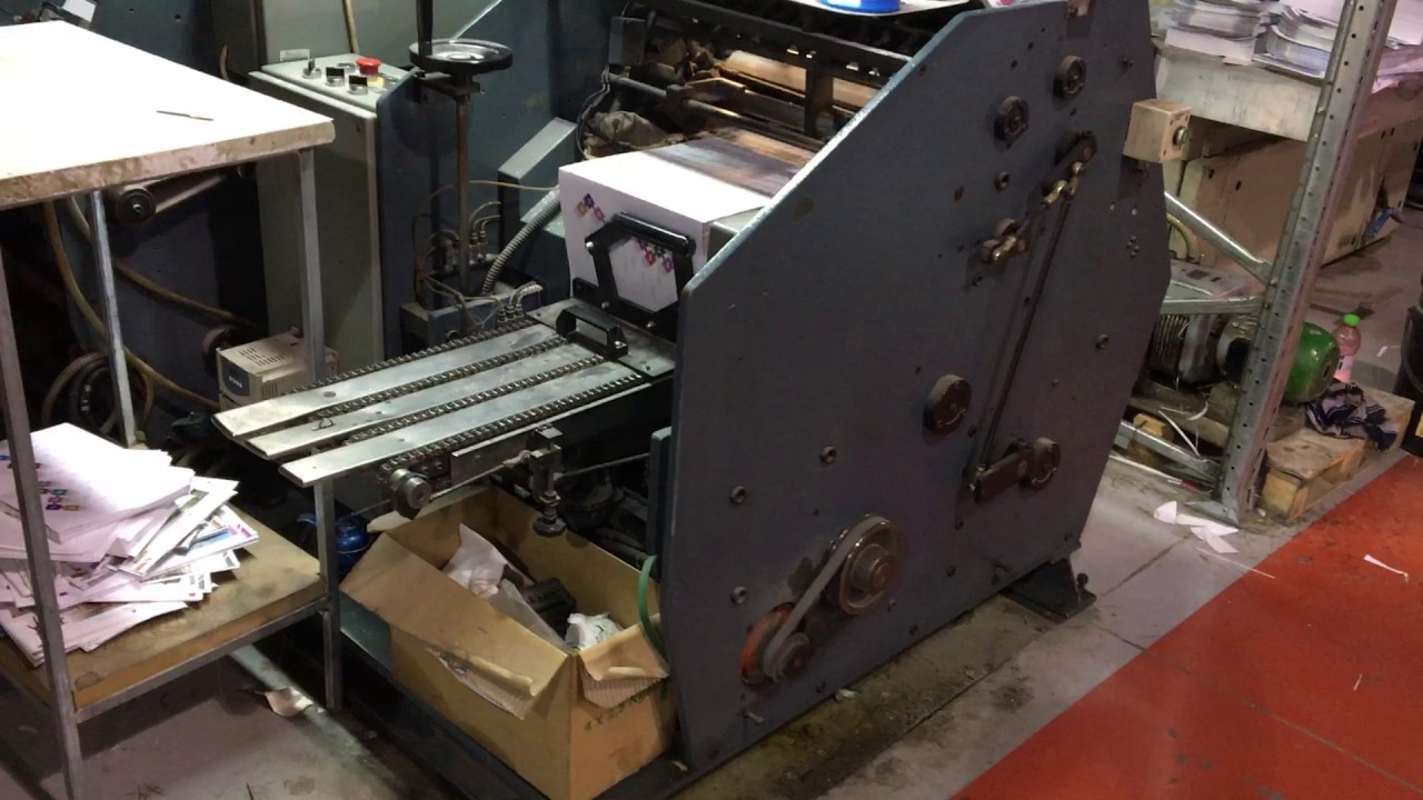 Aster ASTRONIC 150 gang stitcher / sewing machine - YouTube