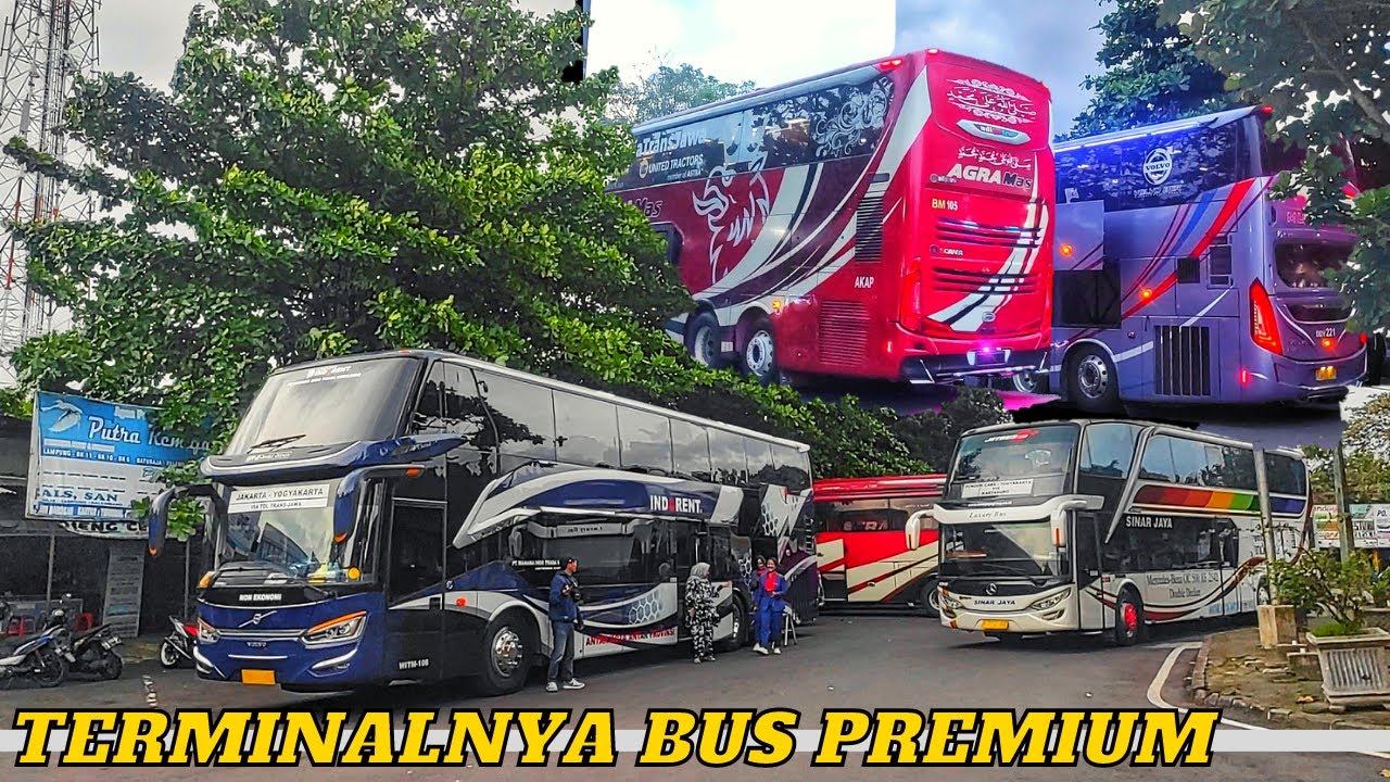 Terminalnya Bus Premium Jogja II Manyambut Sore Di Terminal Jombor ...