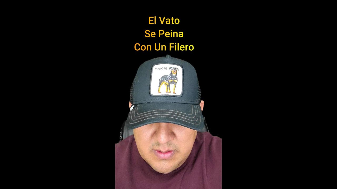 El Vato Se Peina Con Un Filero - YouTube