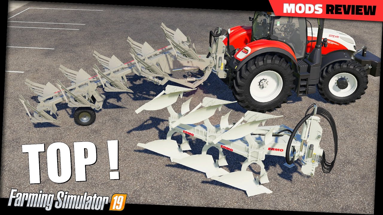 FS19 | Ermo Evo FSV Pack (Plows) - Farming Simulator 19 Mods Review ...