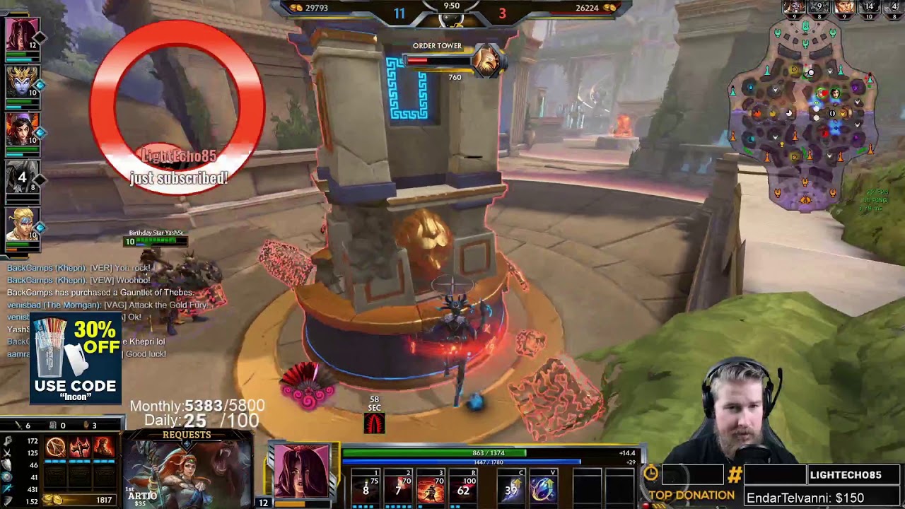 HUNTERS ARE META MID LANERS FOR RANKED! | Incon | Smite - YouTube