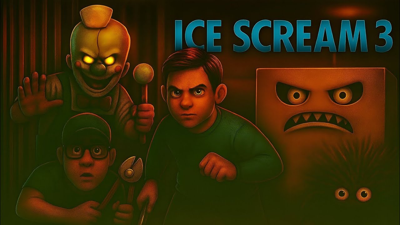 Rescuing All My Friends from the Evil Ice Cream Man | Ice Scream ...