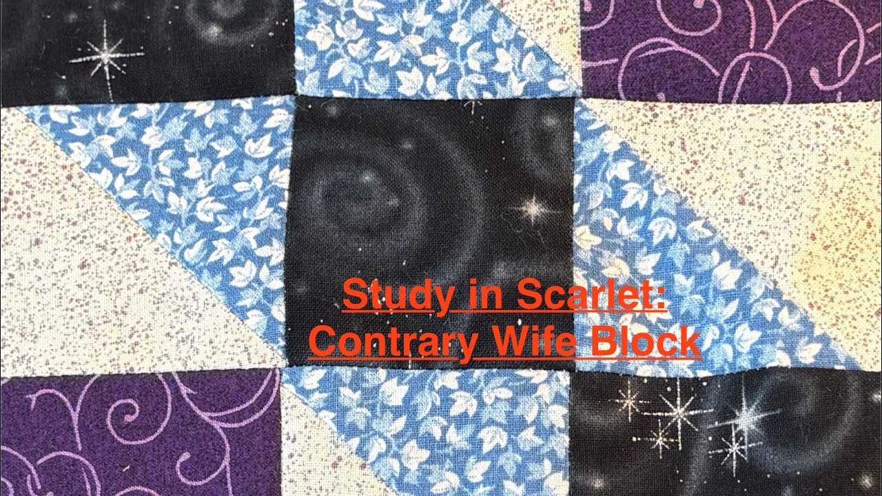 Study in Scarlet: Contrary Wife blocks - YouTube