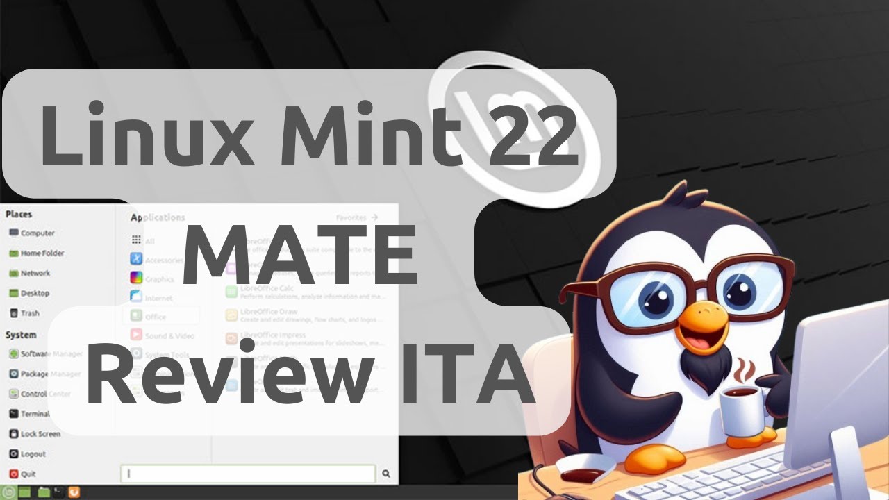📰 Linux Mint 22 Wilma MATE - ITA - YouTube