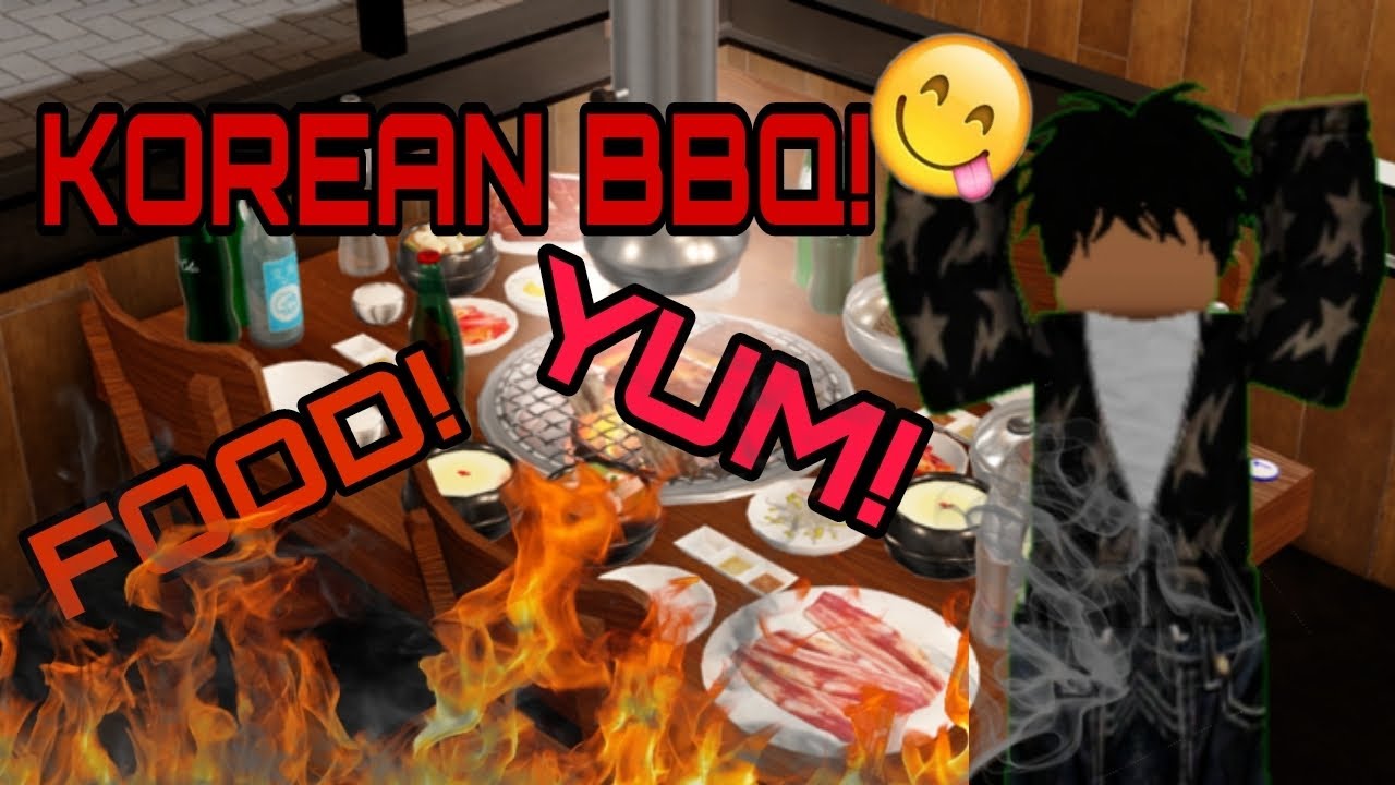 playing Roblox Korean bbq (remake)! - YouTube