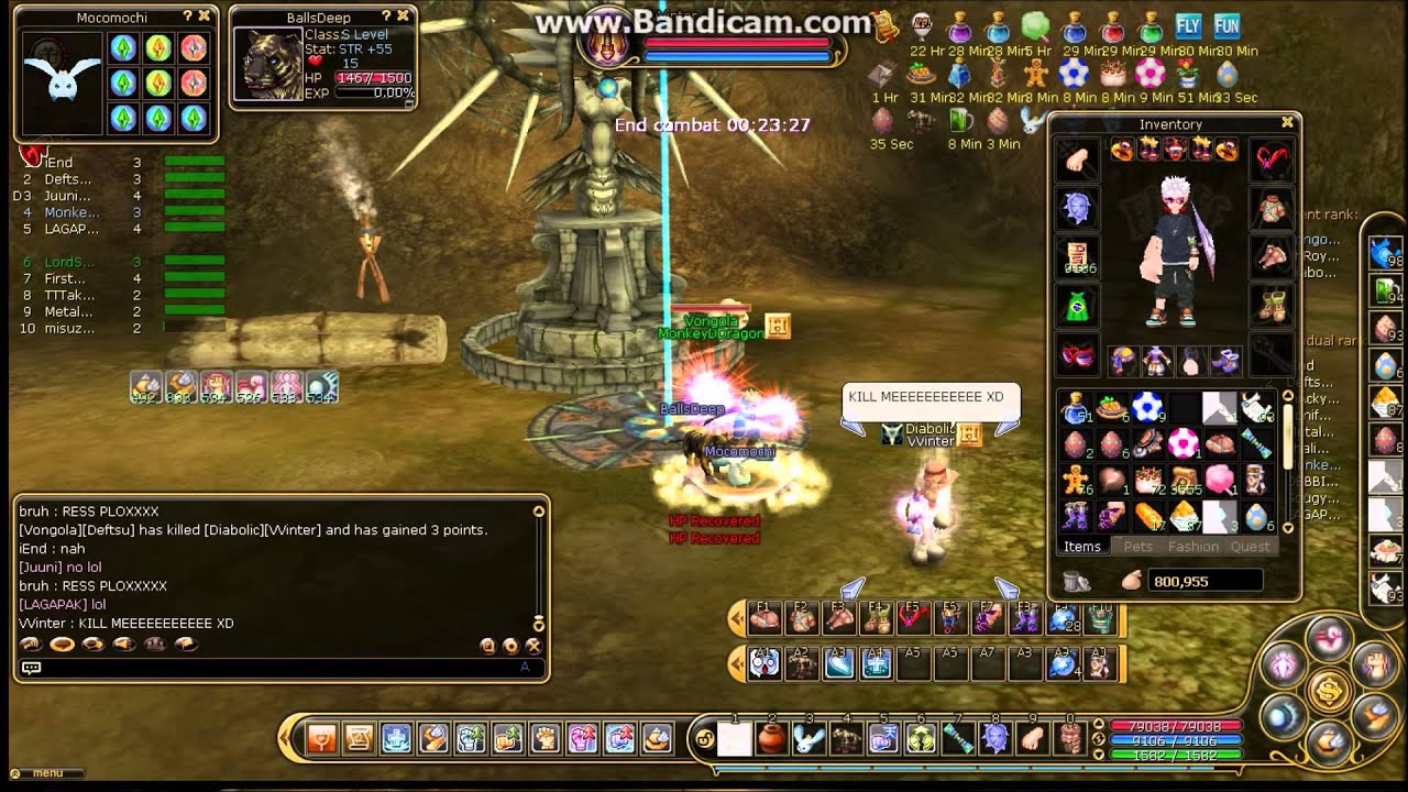 FlyFF Mocomochi Guild Siege - 06/06/2015 - YouTube