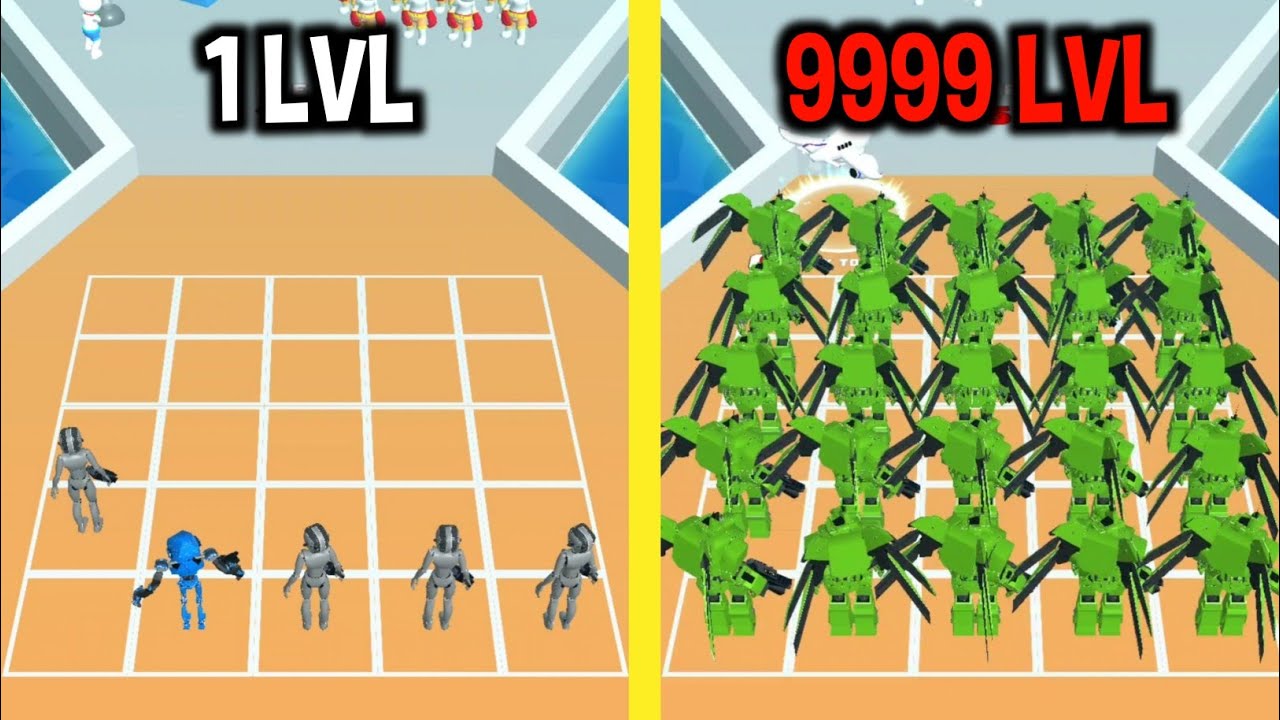 MAX LEVEL in Robo Run: Mega GBT Master Game - YouTube