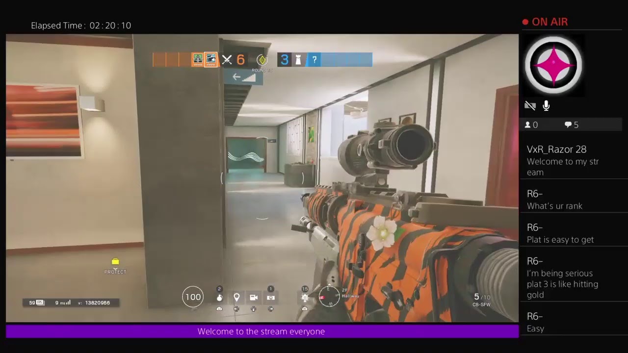 Trying to get plat R6 - YouTube