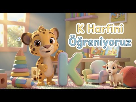 K Harfini Öğreniyoruz! 📚| Parstiko ile A’dan Z’ye Çocuk Şarkıları | Okul Öncesi 🎶