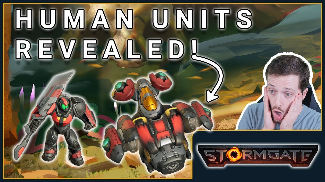 Stormgate Human Units Revealed! | Stormgate Snapshots - YouTube