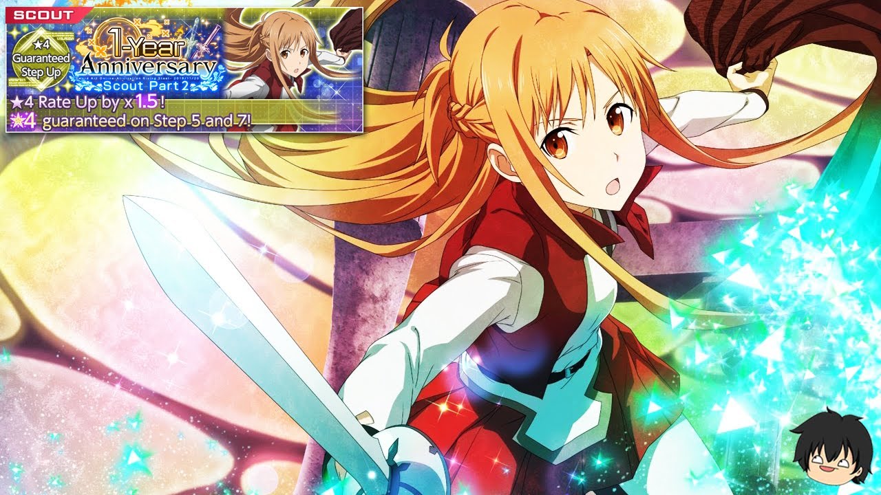 Is Anniversary Asuna OP? 1 Year Anniversary Pt. 2 Scout In Sword Art ...