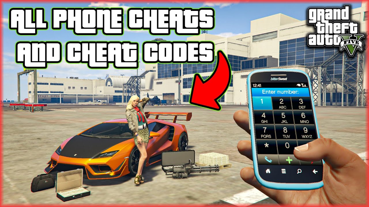 GTA 5 | All New Secret Phone Cheats And Cheat Codes in Story Mode ...