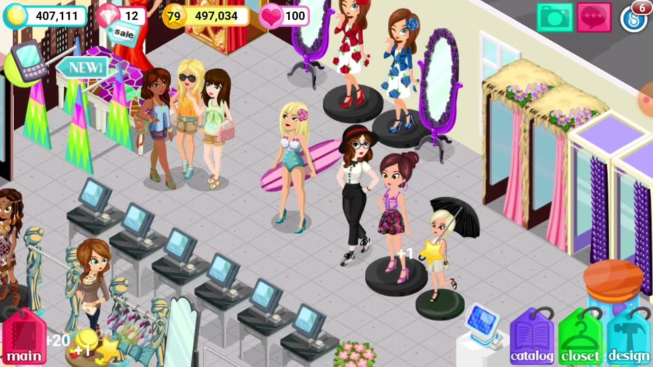 Fashion Story Level 79 New Aesthetics 2 of 7 Throwback Pop Gameplay ...