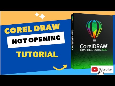 COREL DRAW 2020,2024 NOT OPENING VIDEO TUTORIAL . #easywaytoearn - YouTube