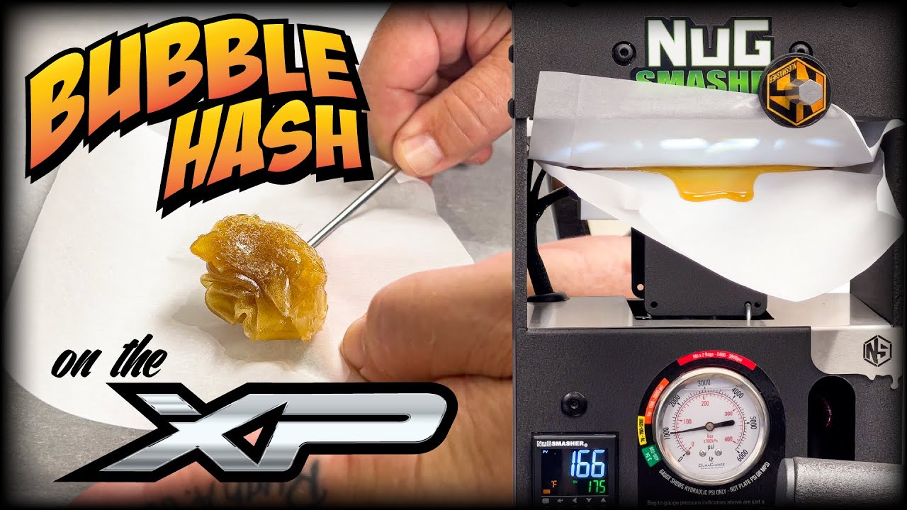 BUBBLE HASH - NugSmasher XP - YouTube