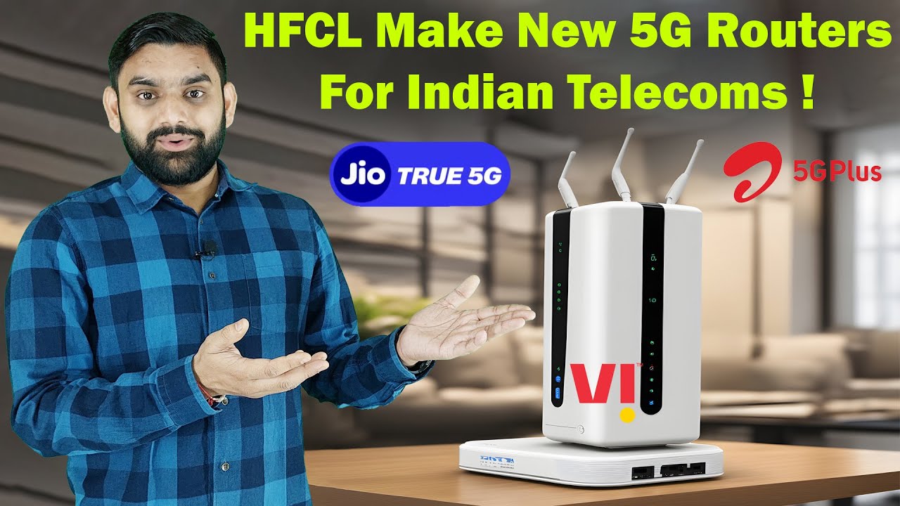 New 5G Router | New 5G Equipments | HFCL New 5G Equipments | Airtel 5G ...