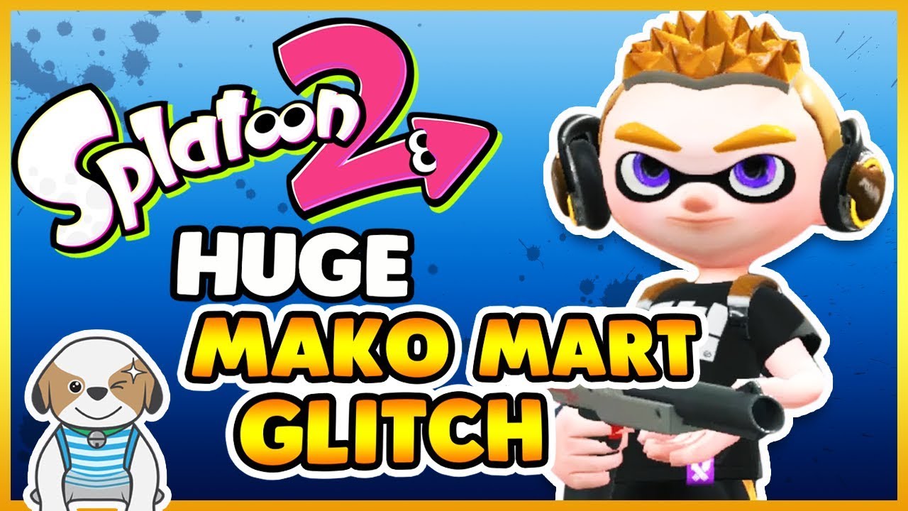 HUGE MakoMart Glitch Expansion Splatoon 2 - YouTube