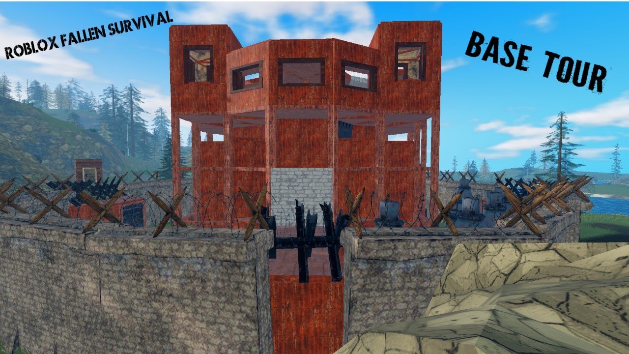 Fallen Survival Roblox | Base Tour - YouTube