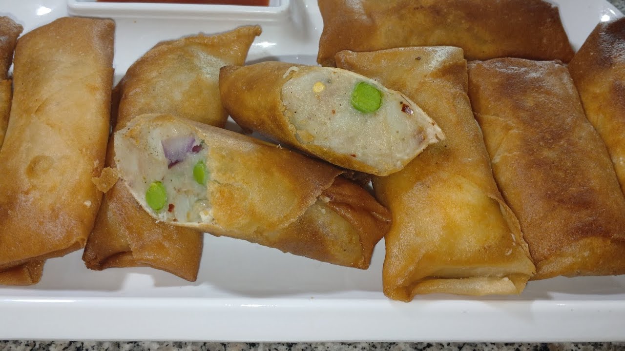Crispy Potato Spring Rool | Ramzan Special | Recipe By Shagufta ...
