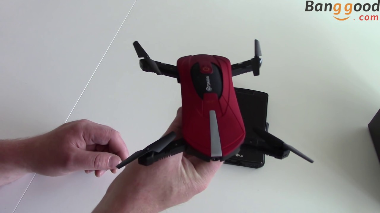 Eachine E52 Folding Selfie Drone - Flight Test and Review - YouTube