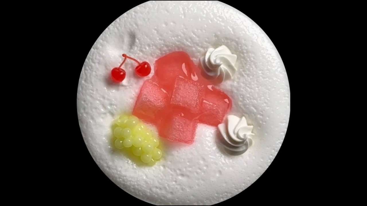 How to Make Muscat Cream Shortcake Slime - YouTube