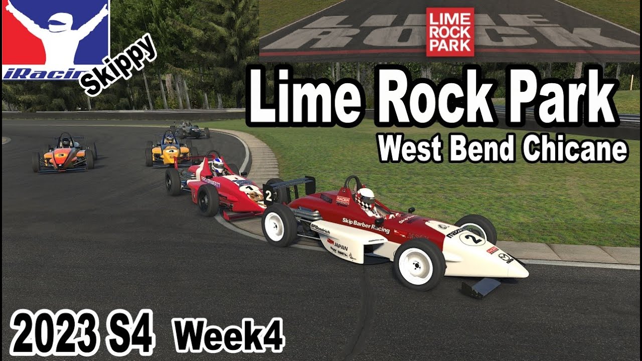 Skippy Lime Rock Park - West Bend Chicane 2023S4 Week4 Race - YouTube