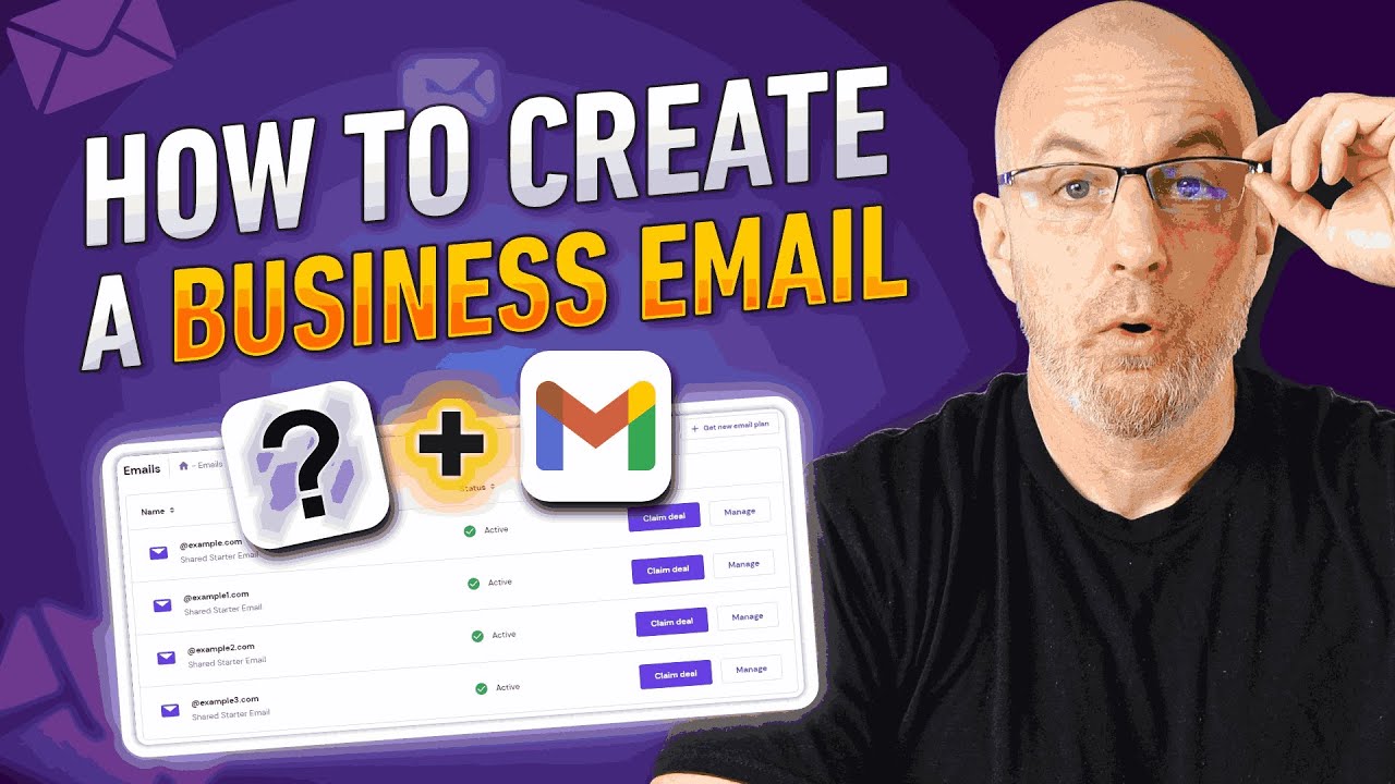 How to Create a Business Email | Professional Email Setup Checklist ...
