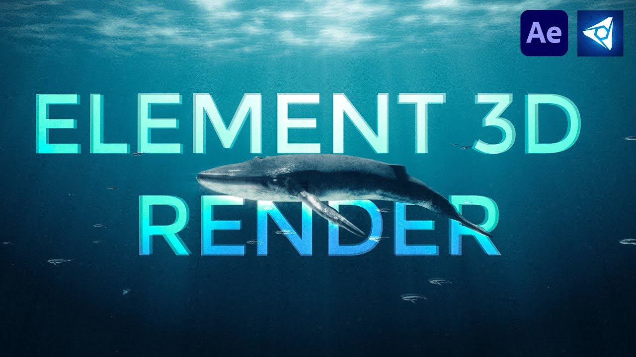 Element 3D Render You Can’t Miss | AfterEffects | VideoCopilot - YouTube