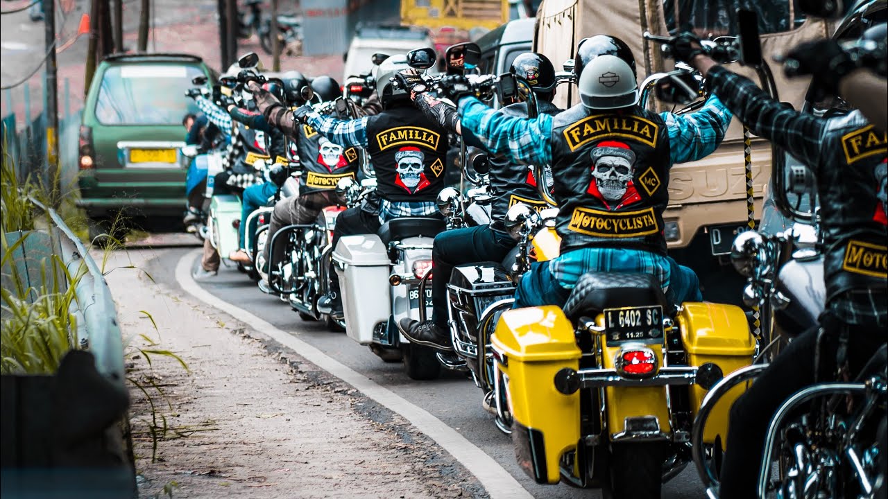 Chicano Run Style Harley Familia Mc Goes to Bdg-Garut Meet up Before ...