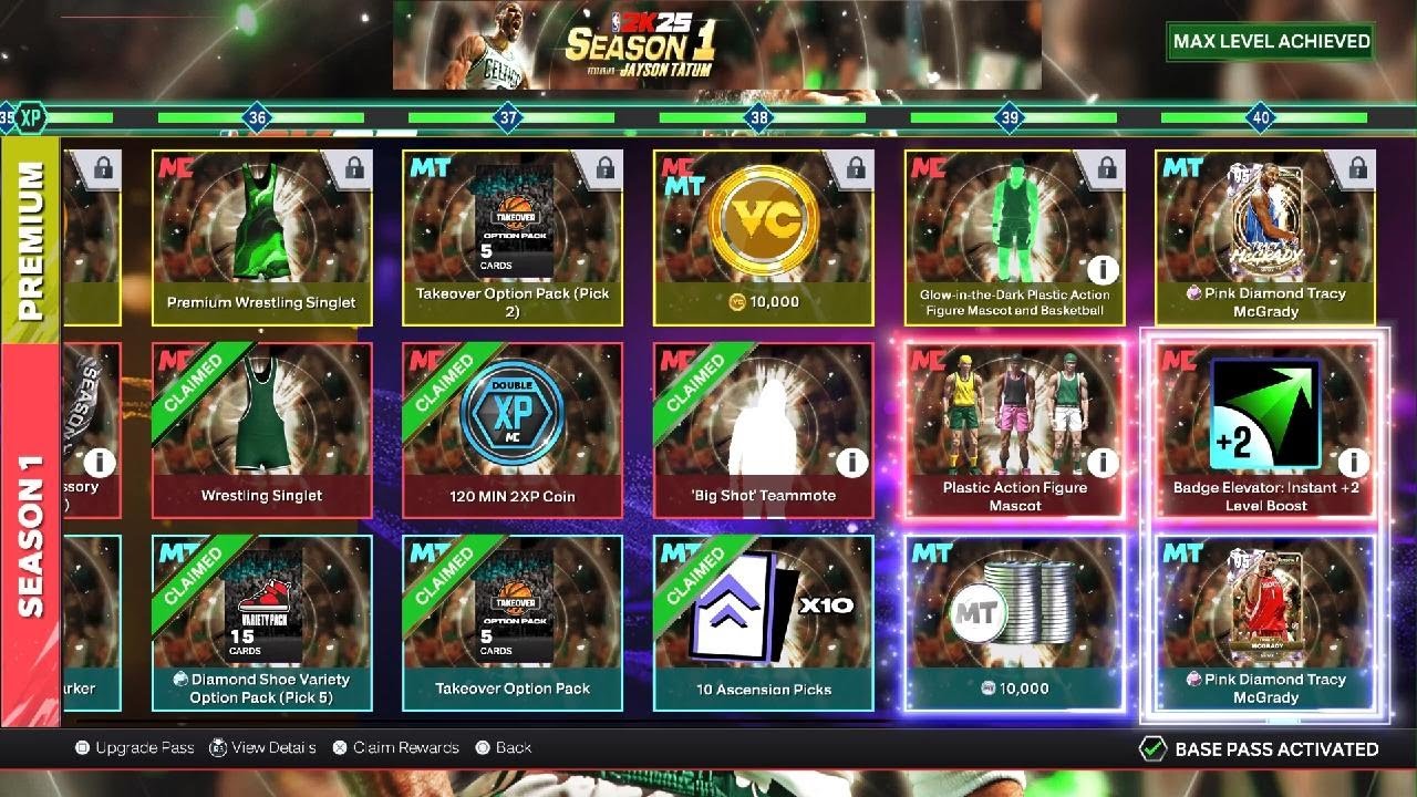 NBA 2K25 Level 40 Rewards Are TERRIBLE - YouTube