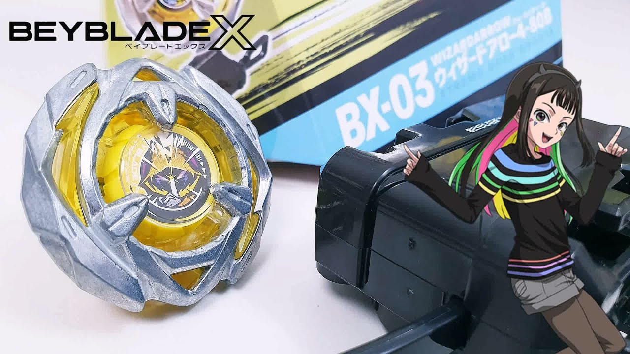 Beyblade X 【Wizard Arrow 4-80B Unboxing 】 ベイブレードX ウィザードアロー 베이 블레이드 X ...