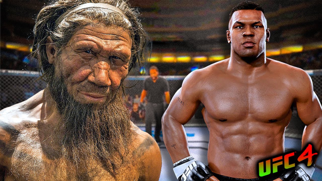 Miike Tyson vs. Primitive Man (EA sports UFC 4) - YouTube