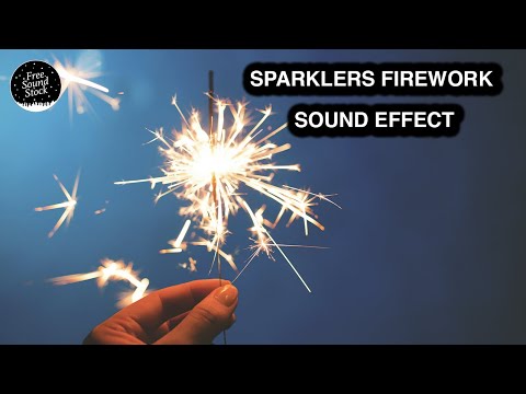 Sparklers Firework Sound Effect - YouTube