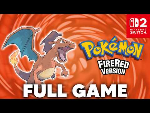 Pokémon FireRed Gameplay Walkthrough - FULL GAME (Nintendo Switch 2)