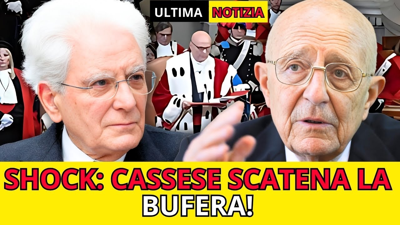 NOTIZIA-SHOCK: CASSESE METTE SOTTO SOPRA LA MAGISTRATURA! - YouTube