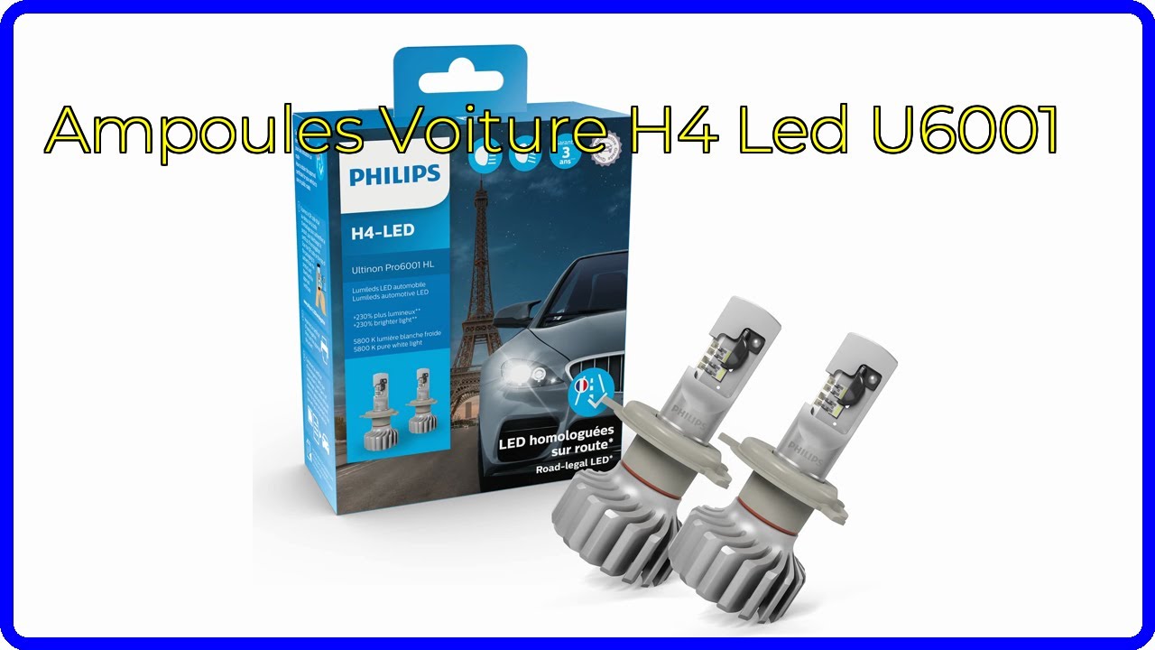 AVIS (2025) : Ampoules Voiture H4 Led U6001. DÉTAILS ESSENTIELS - YouTube