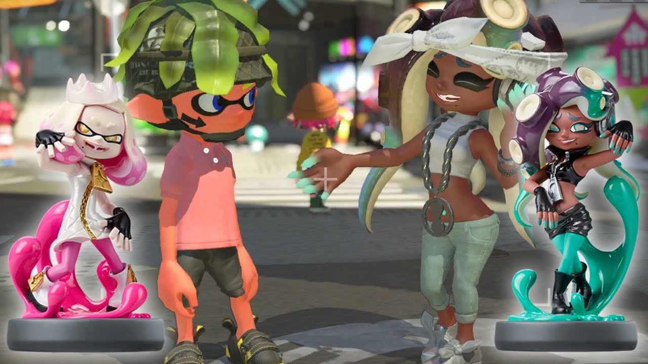 [4K] Splatoon 2 - Perla & Marina amiibo-Unboxing + Funktionen im Spiel ...