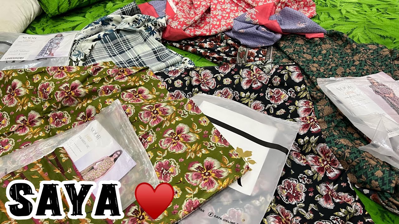Biggest Sale Offer! Original Saya 2-Piece Unstitched Collection | Loot ...