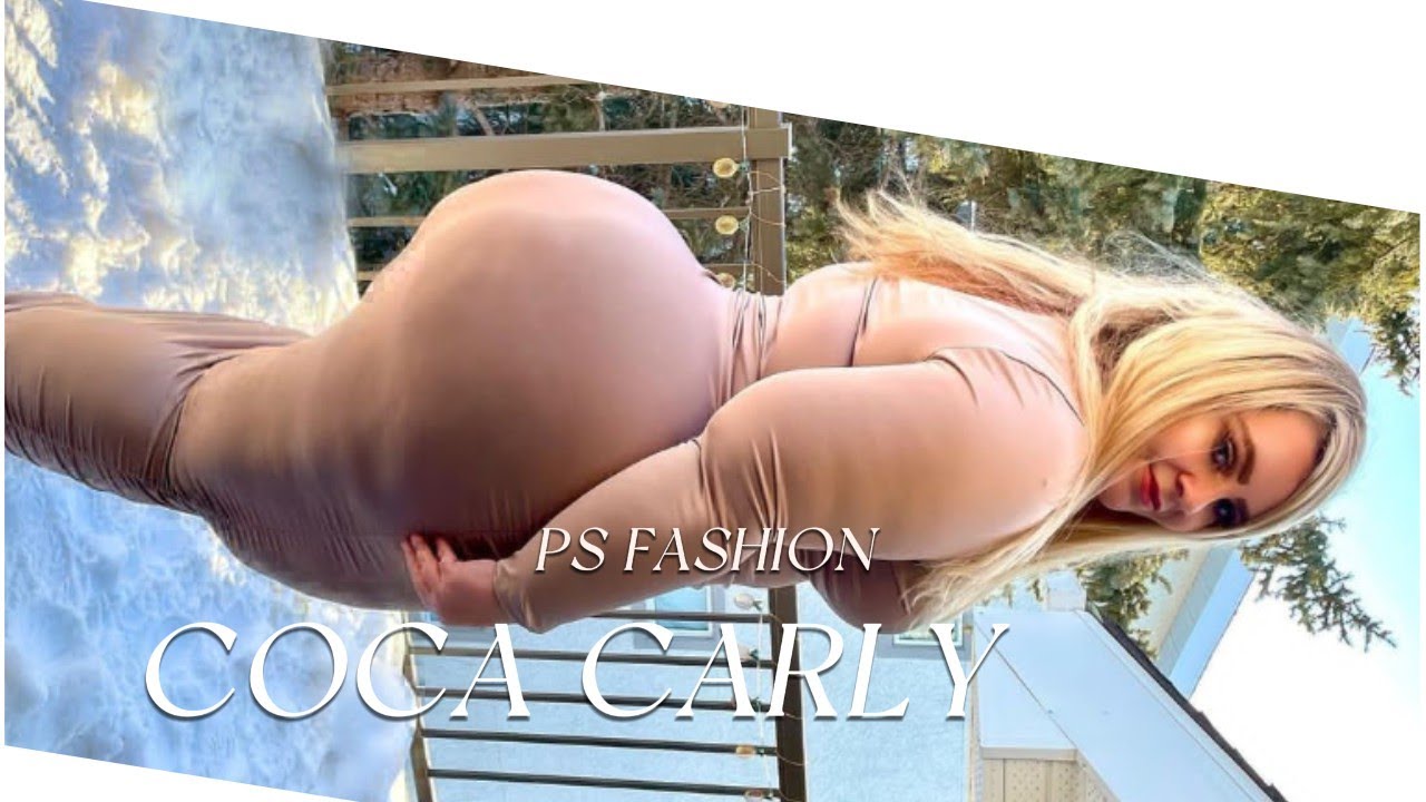 cocacarlyxoxo👗How to look like trendy plus size and curvy models 🤩👗Curvy plus size models👗 - YouTube