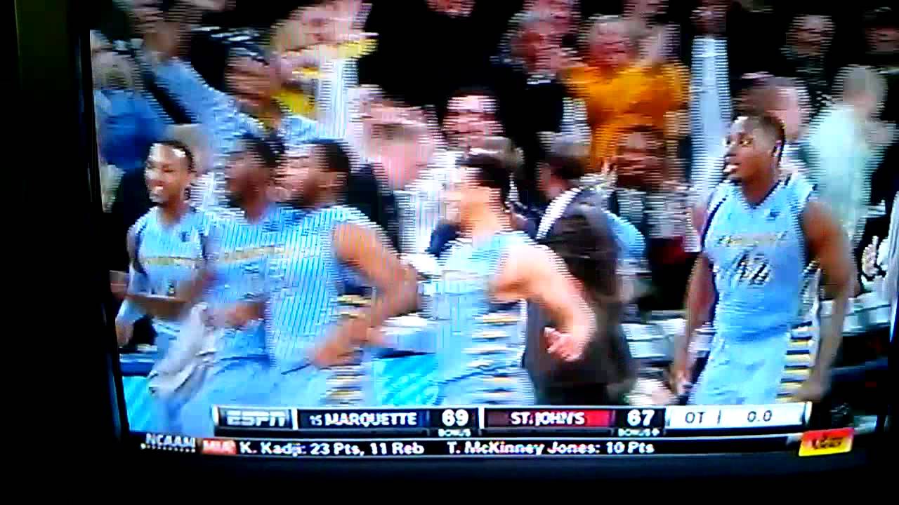 VANDER BLUE HITS GAME WINNER AGAINST ST.JOHNS - YouTube
