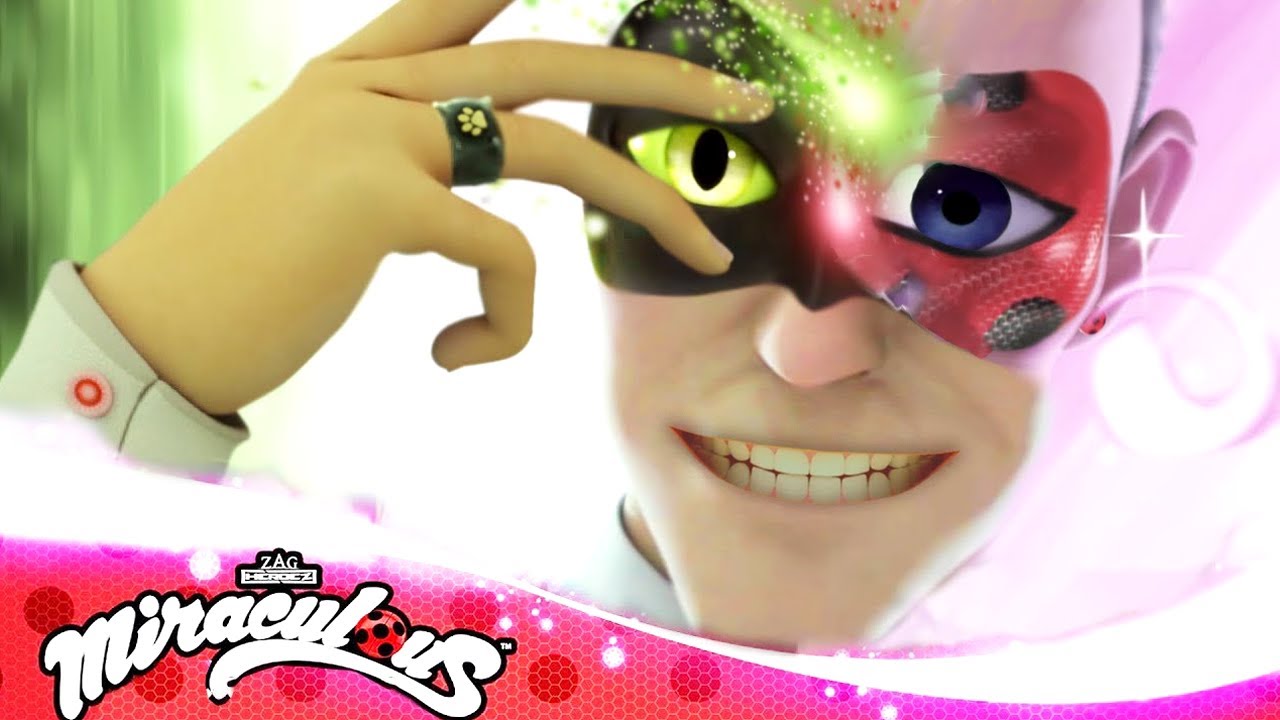 Hawk Moth bekommt Ladybugs und Cat Noirs Miraculous! - YouTube