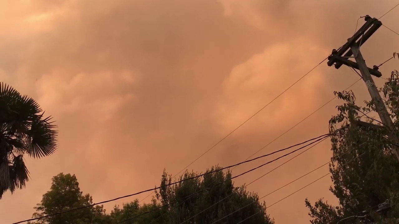 Tornado warning, Davis, California, J Street, September 28, 2019 - YouTube